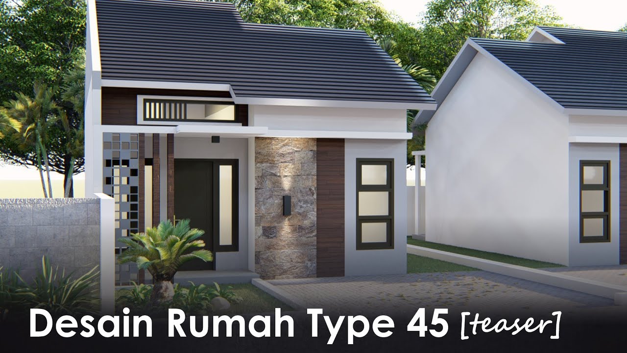 Denah Rumah Type 45