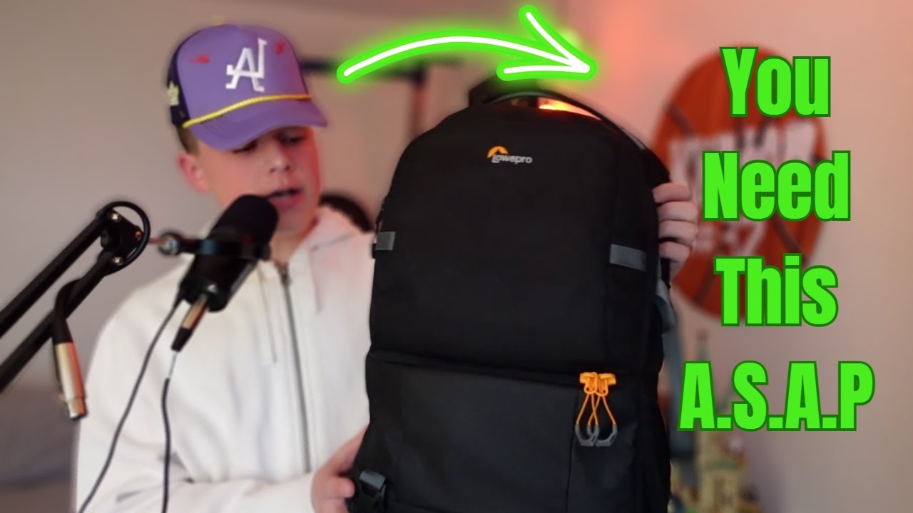 The Best Backpack for Content Creators: Lowepro Fastpack - YouTube