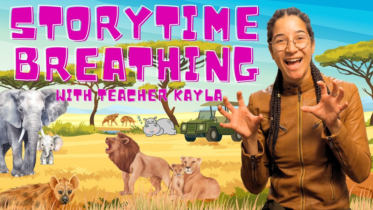 Roar and Relax - African Safari Breathwork for Kids - YouTube