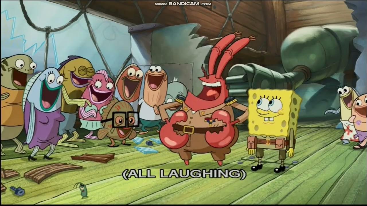 The Spongebob Movie Sponge Out Of Water Plankton Crying Scene Youtube