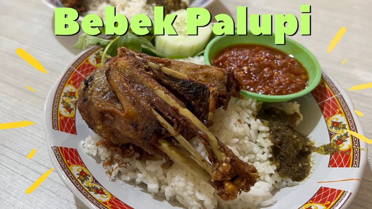 Bebek Goreng Palupi Surabaya (Bebek e Wendull Cuiii!!!) - YouTube