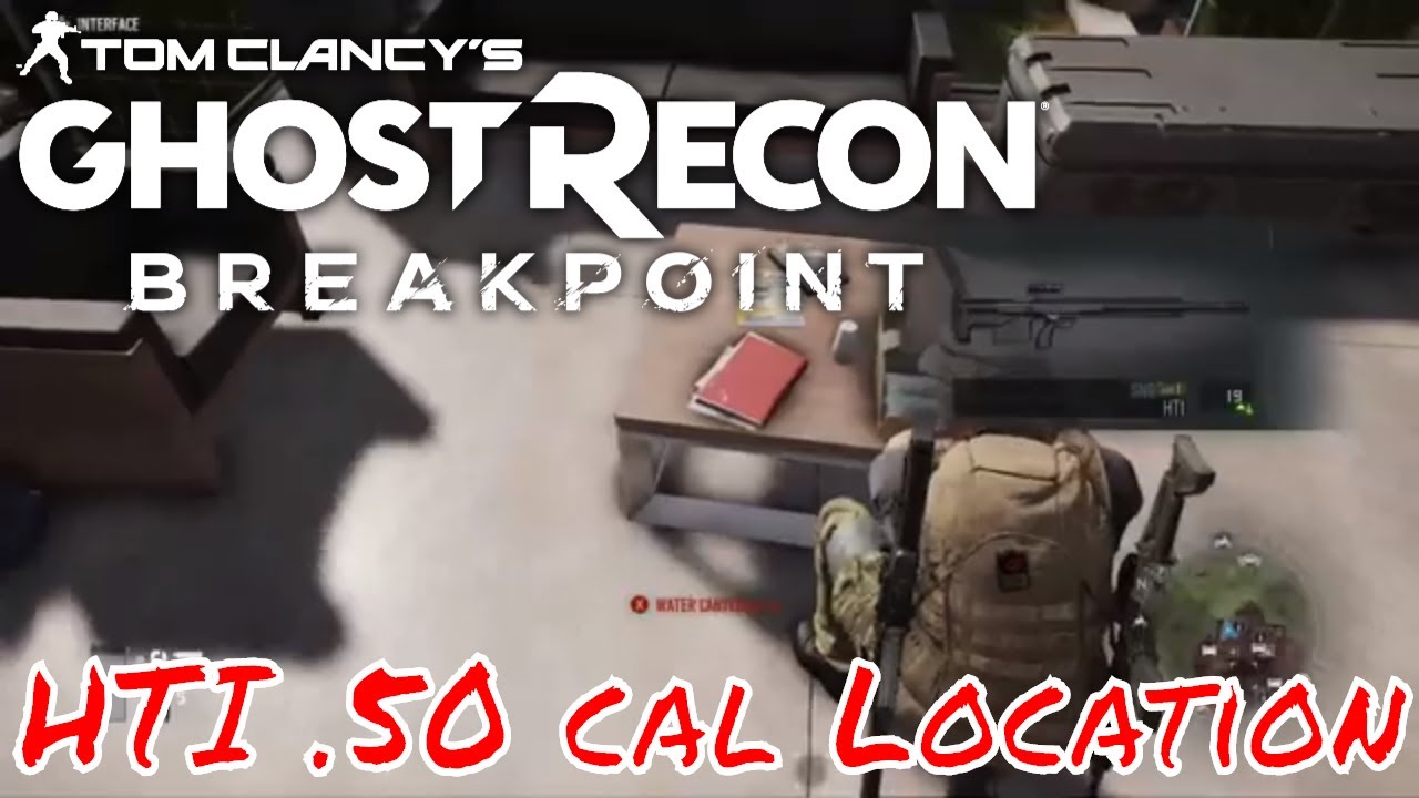 Ghost Recon Breakpoint .50 Cal HTI Location - YouTube