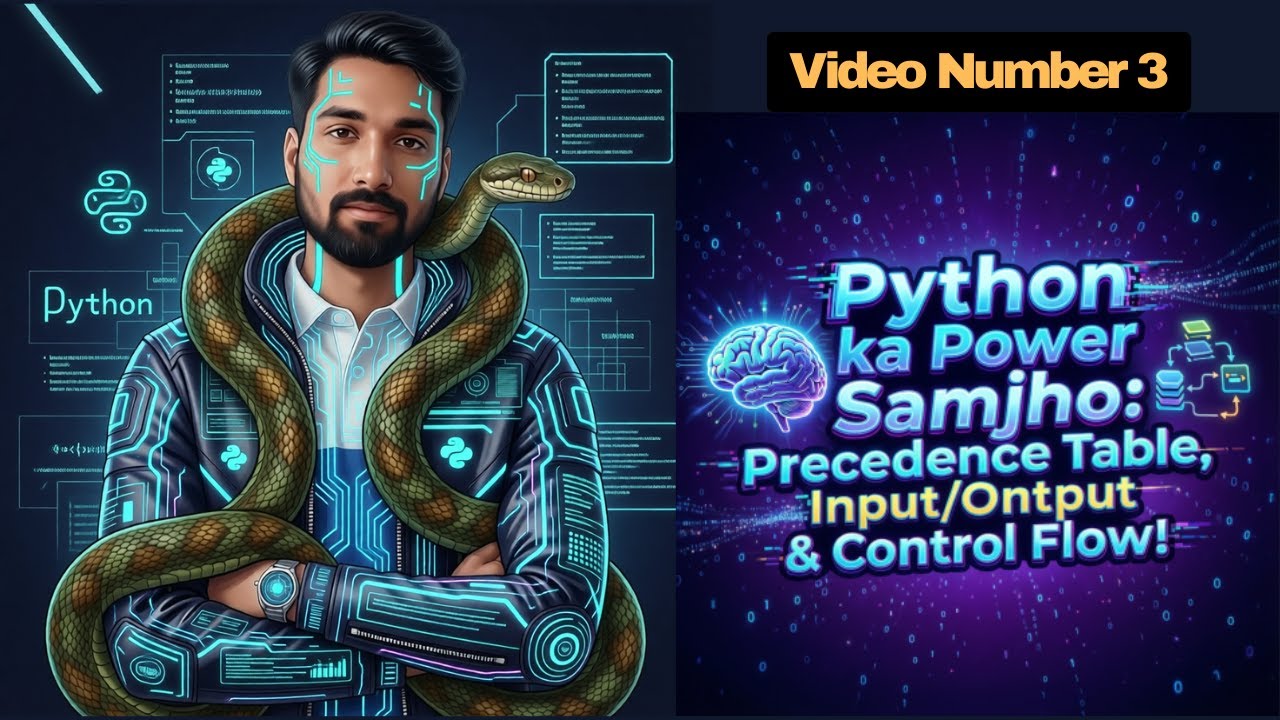 Python Input-Output, Operator Precedence & Control Flow – Day 3 ...
