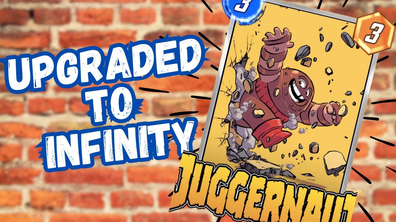 Juggernaut Baby Variant Upgraded to Infinity | Marvel Snap - YouTube