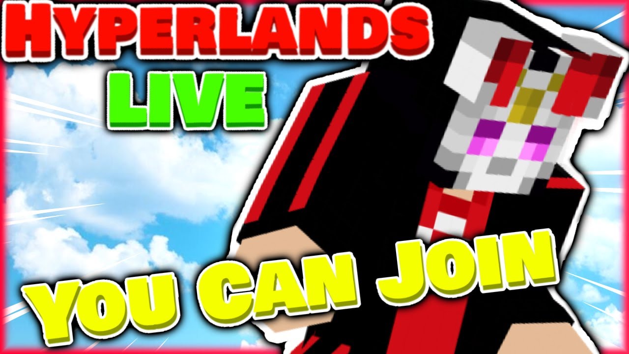 🔴LIVE Hyperlands With Viewers | Minecraft Bedrock - YouTube