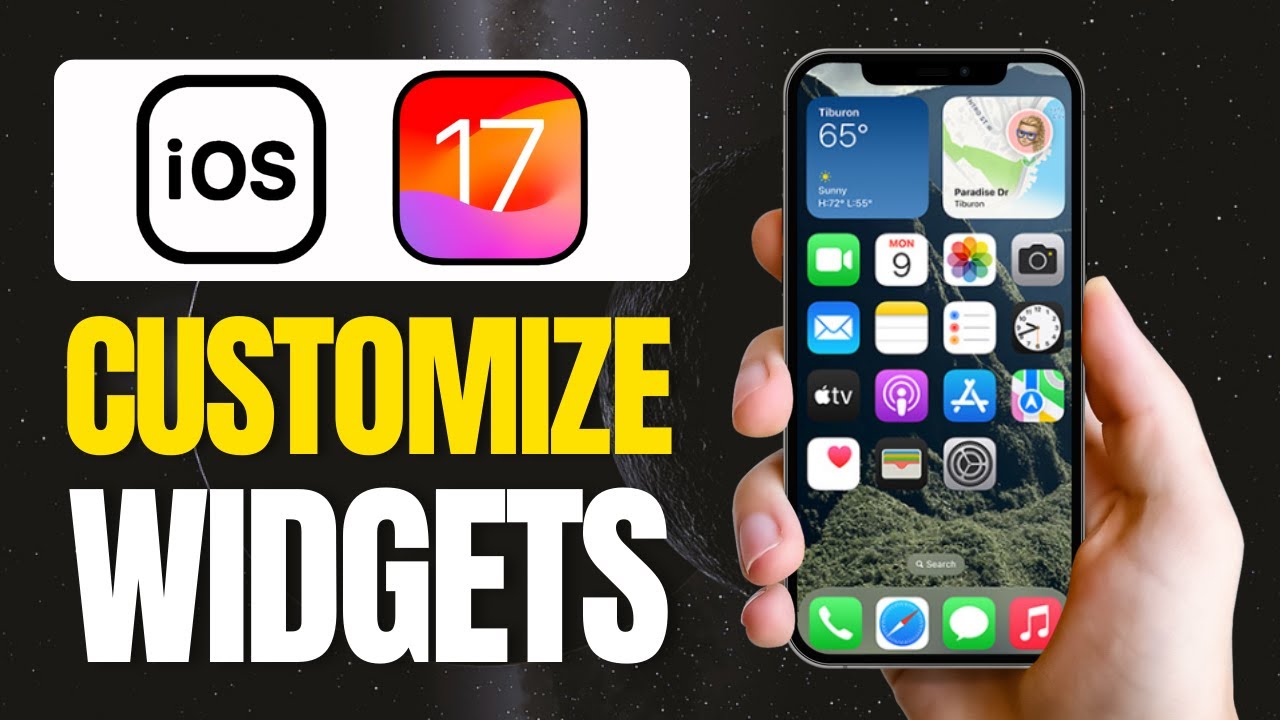 How to Customize iOS 17 Widgets for Maximum Productivity - YouTube