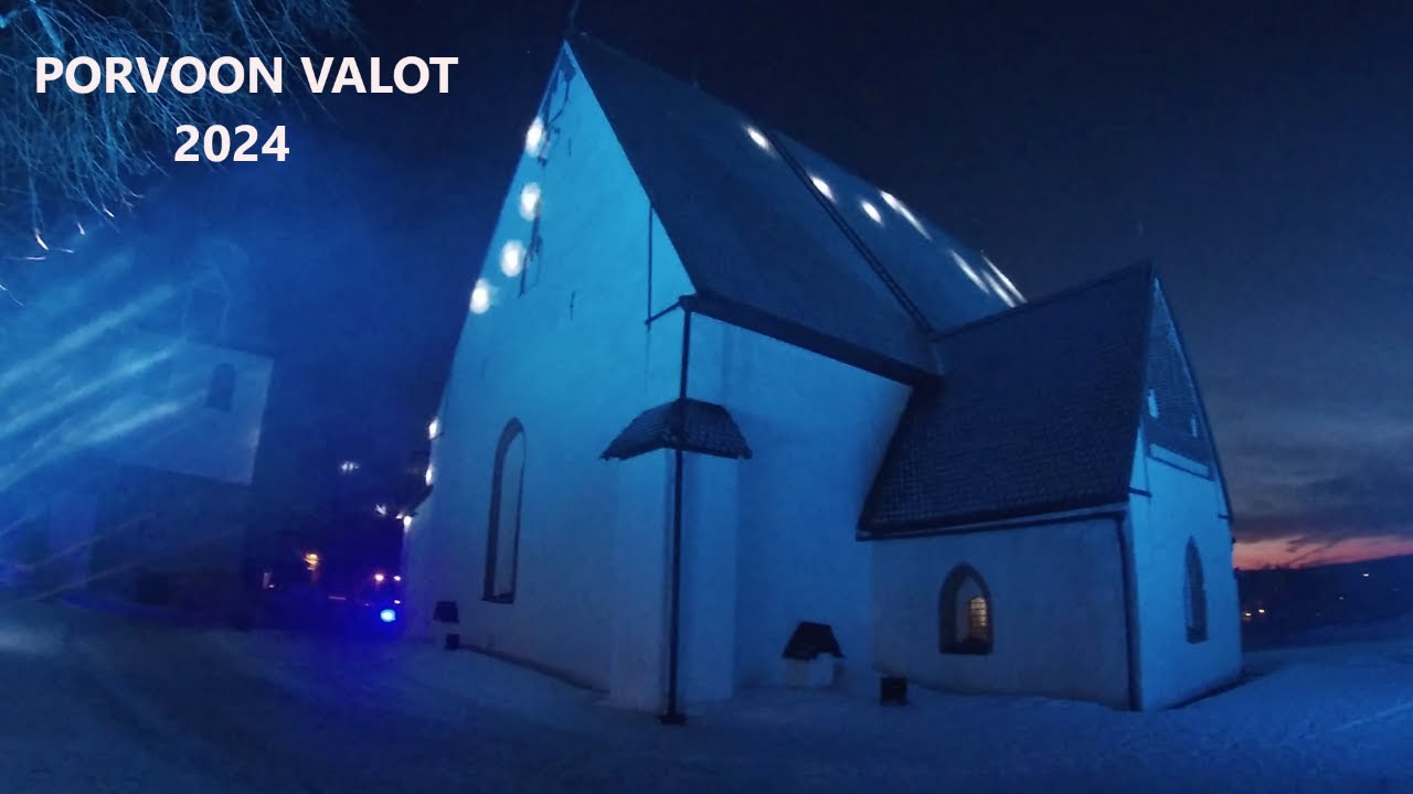 Porvoon Valot 2024 - Porvoo Lights 2024 - YouTube