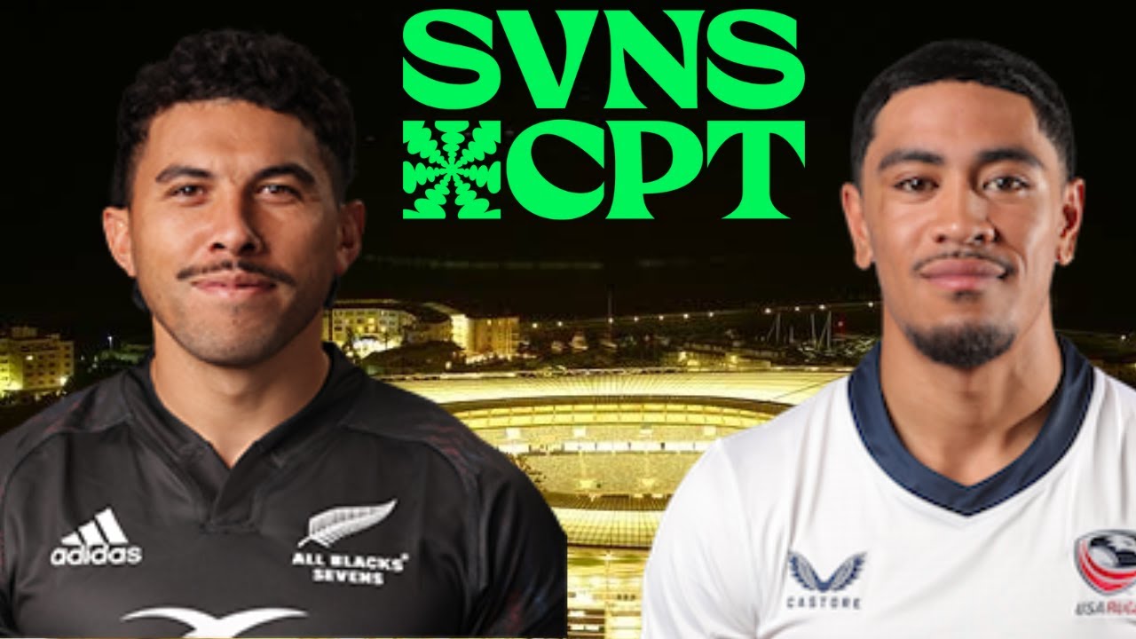 NEW ZEALAND 7s vs USA 7s Cape Town Sevens 2024 Live Commentary - YouTube