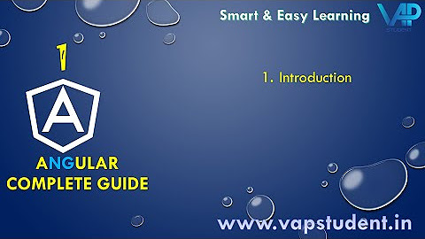 Angular - Guide - YouTube