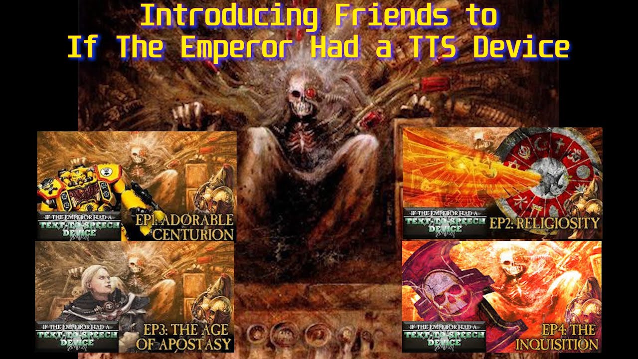 Introducing Friends To If The Emperor Had A Text To Speech Device 1 4 Introducing Friends To If The Emperor Had A Text To Speech Device 1 4
