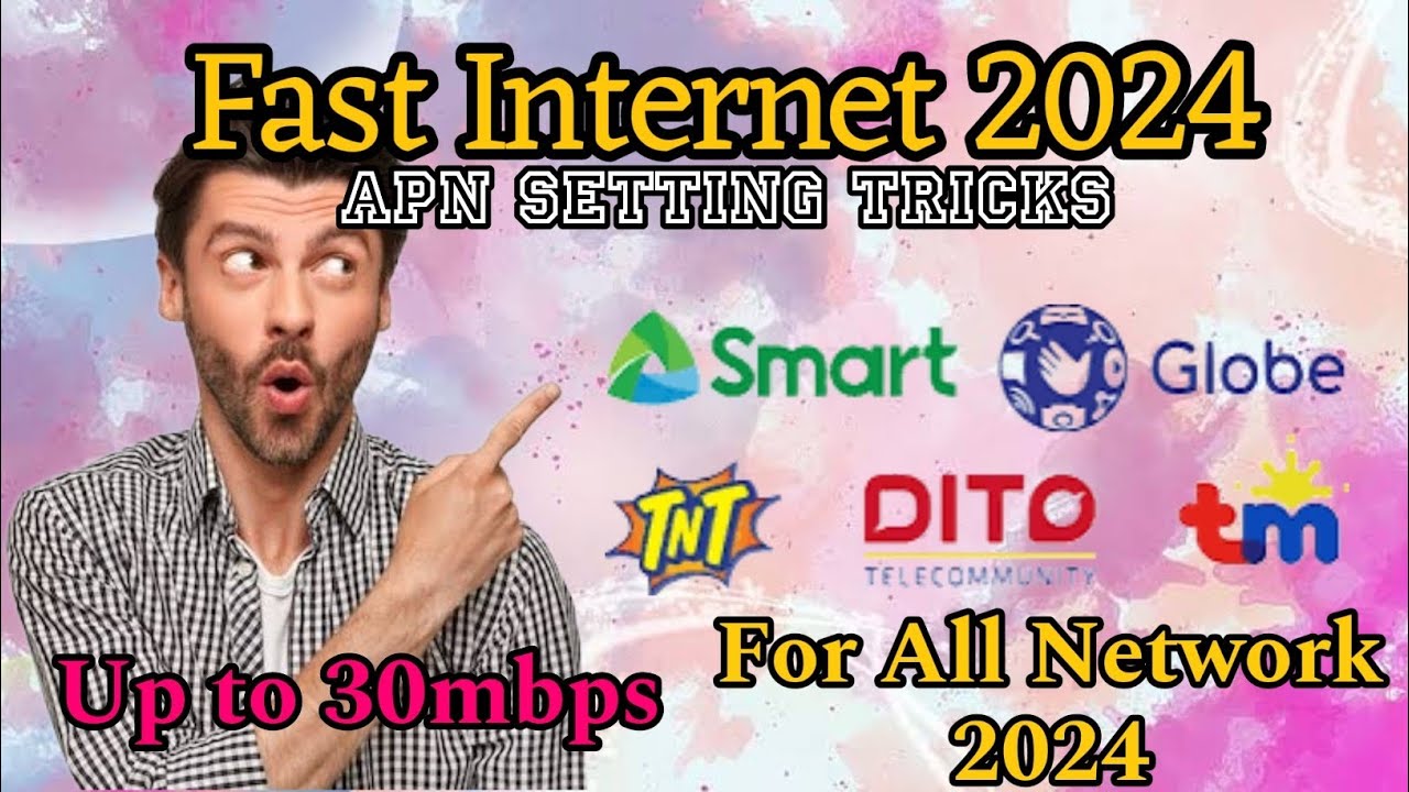 Fast Internet Apn Settings | For All Network 2024 | Trickster Ph - YouTube