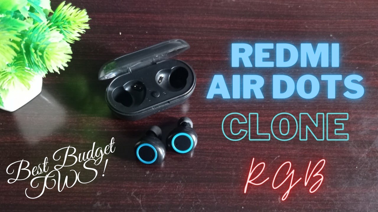 Best Budget Air Dots | Redmi Air Dots Clone | RGB Gaming Air Pods ...