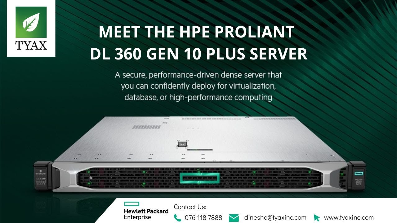 HPE ProLiant DL360 Gen10 Plus Server, 54% OFF HPE ProLiant DL360 Gen10 Plus Server, 54% OFF