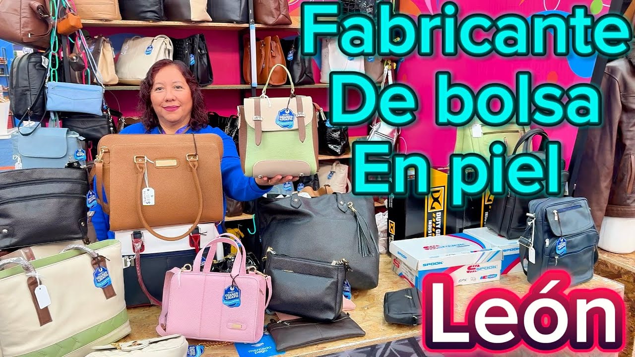 Creaciones Betty fabricante de Bolsas Portafolios Carteras y Monederos en piel fina León ...