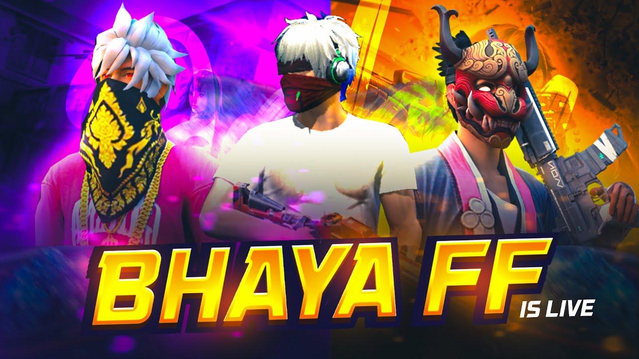 [LIVE] Region Top 1 Pushing 🥵| Garena Free Fire || BHAYA FF || - YouTube
