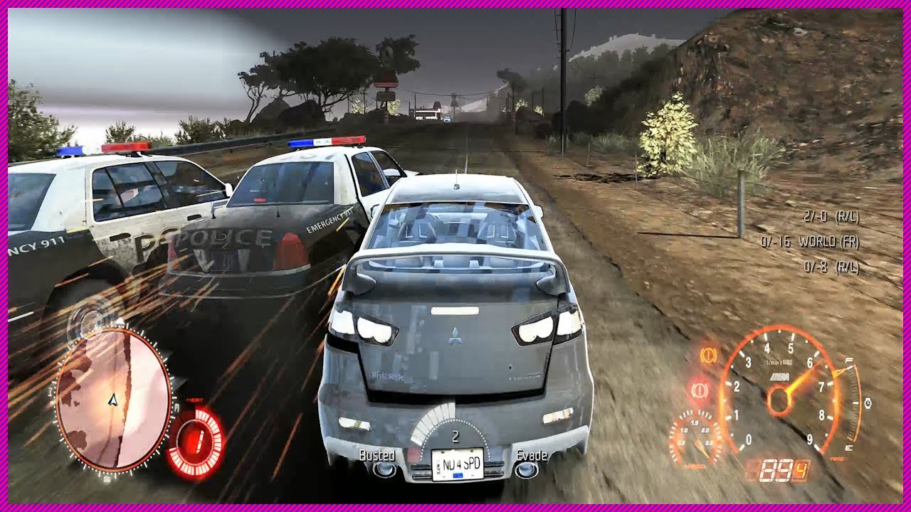 NFS Most Wanted 2 (2012) Beta Build: Hot Pursuit (60 FPS) - YouTube