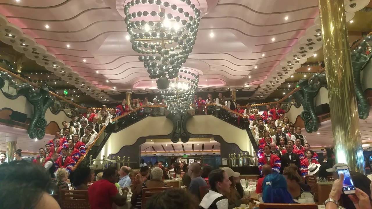 Goodbye song from carnival splendor - YouTube