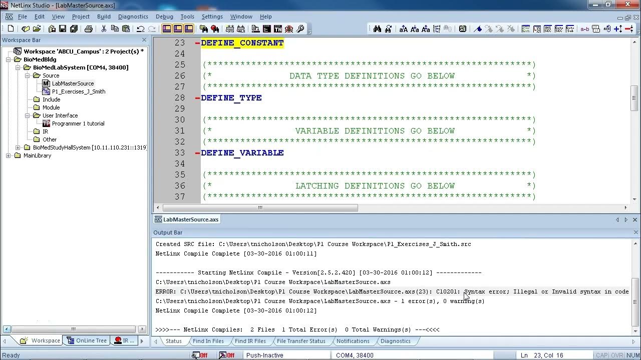 1.02.10 Compiling - YouTube