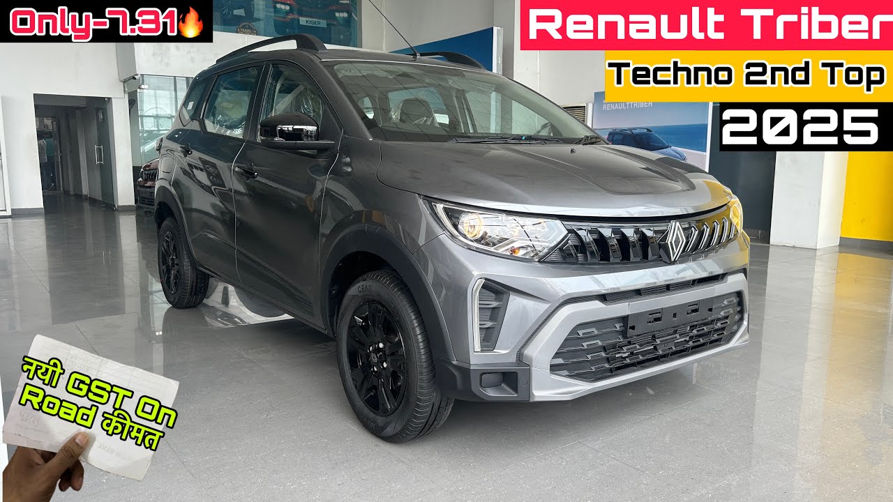 New Renault Triber Techno 2025 | Renault Triber 2025 Model Top Model ...