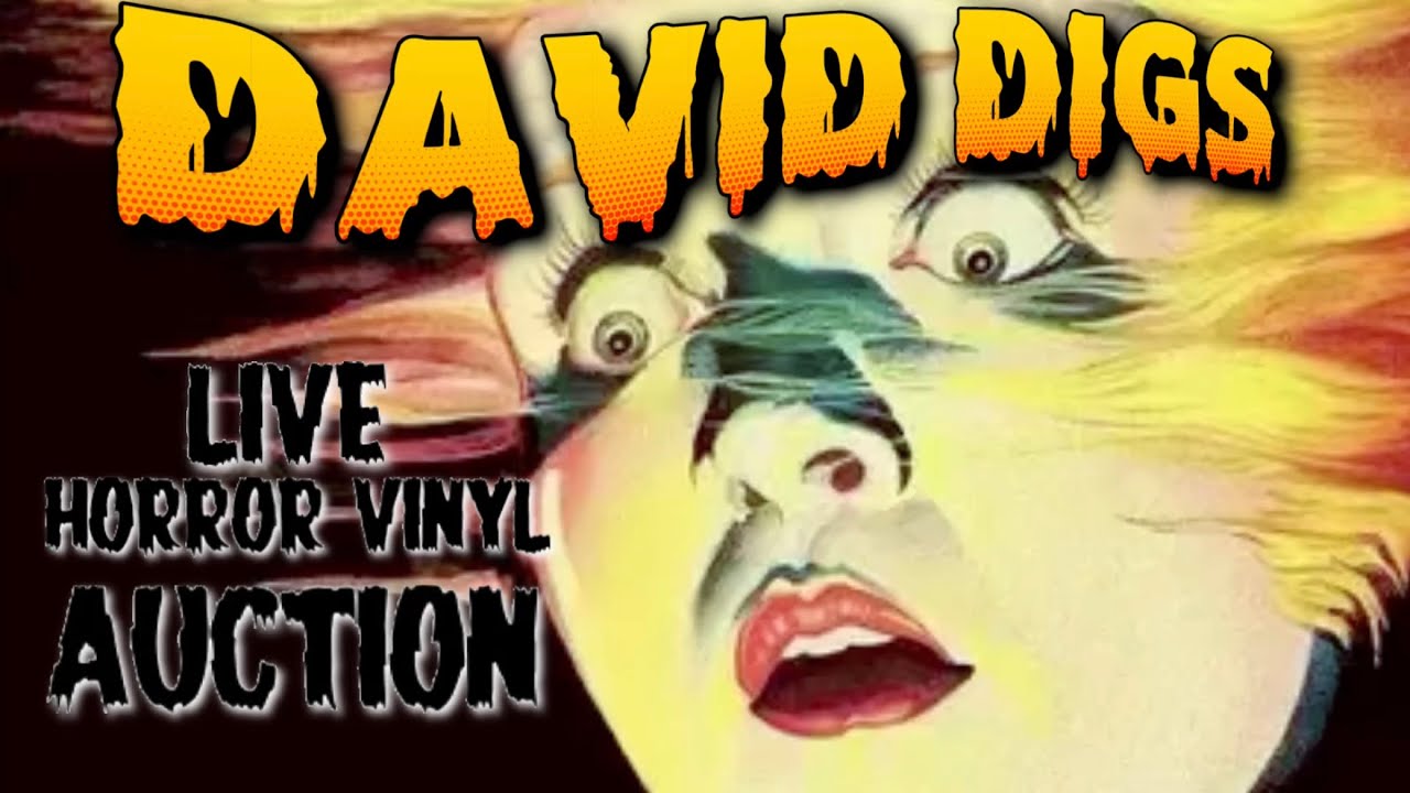 LIVE AUCTION TONIGHT! LOTS OF HORROR VINYL! - YouTube