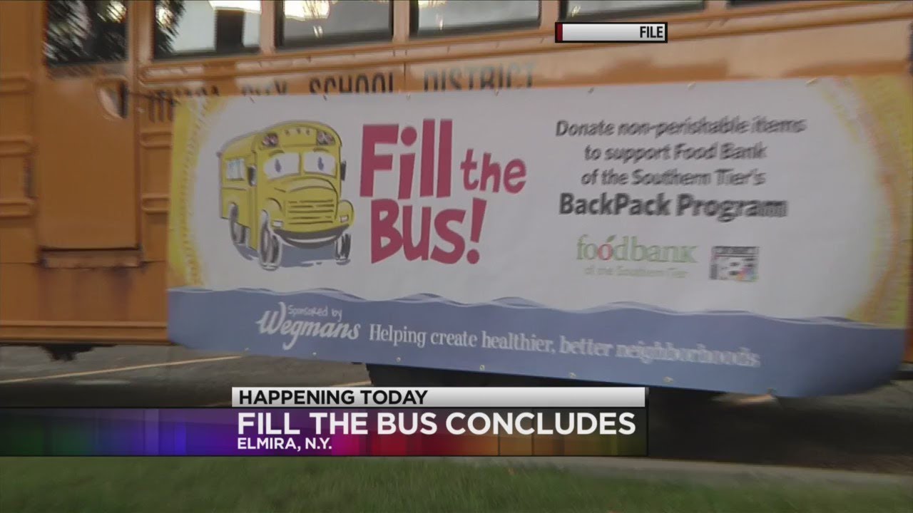 Fill the Bus Campaign concludes today - YouTube