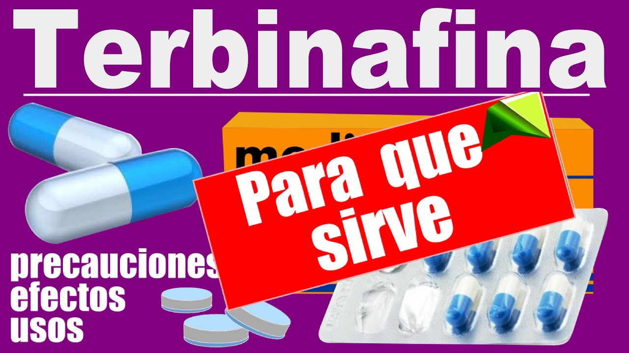 TERBINAFINA trata hongos para que sirve infeccion por hongos (de todo ...