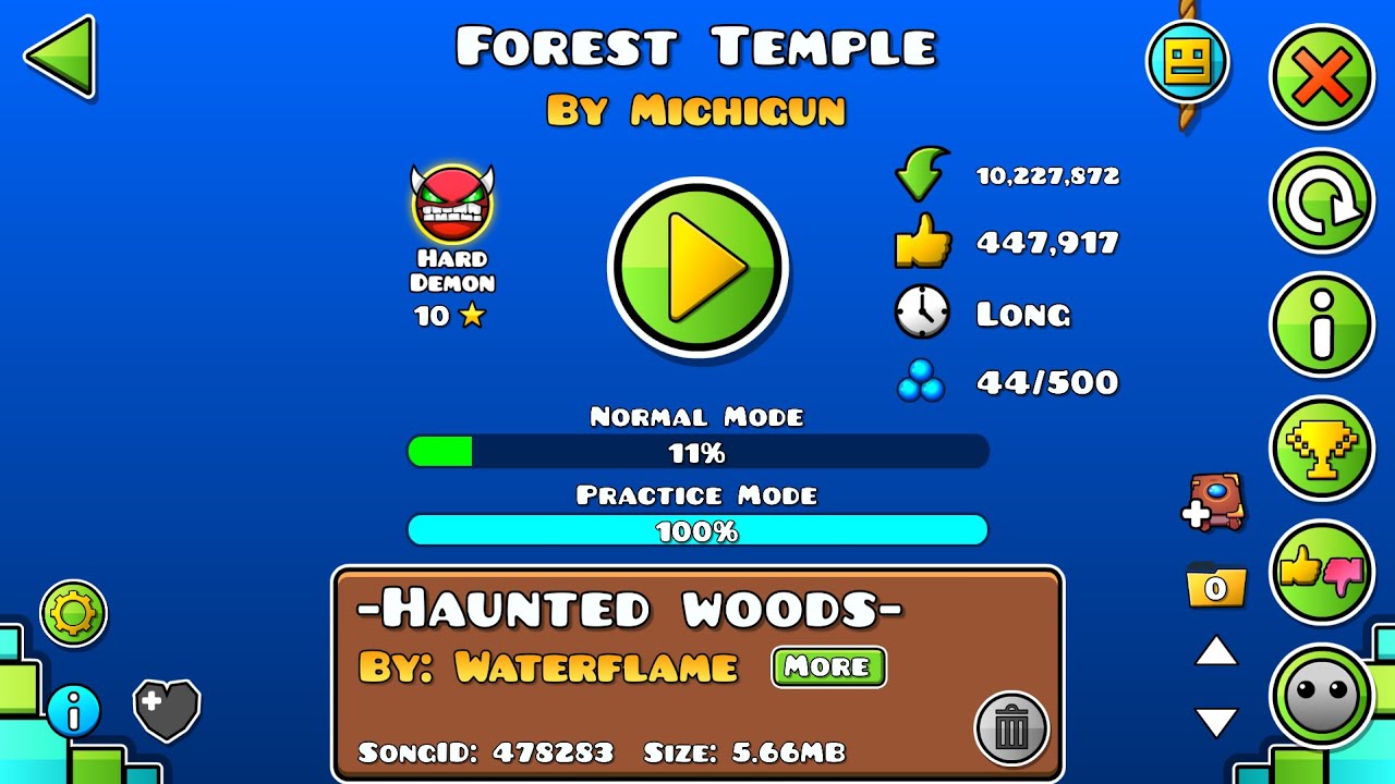 Forest temple Gd Progress 11% - YouTube
