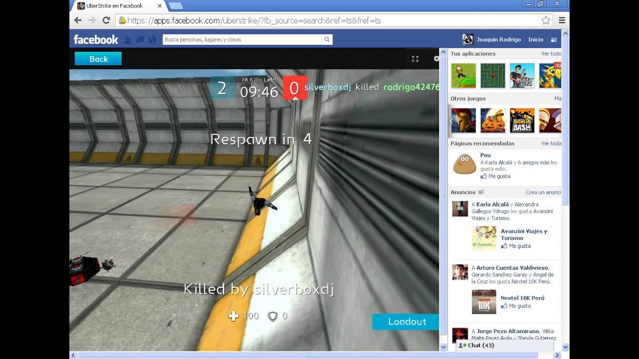 Como jugar UBER STRIKE en Facebook - YouTube