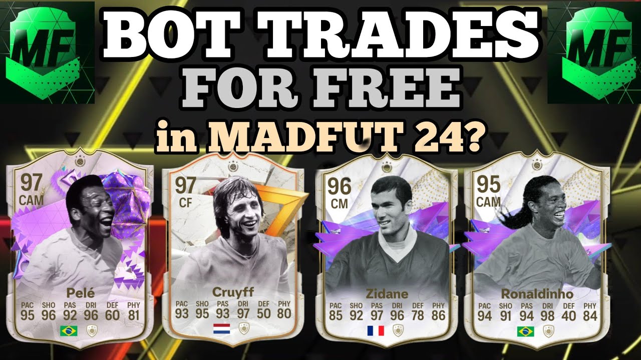 MADFUT 24 BOT TRADES For FREE!? | Easy Method | FREE Cards and COINS ...