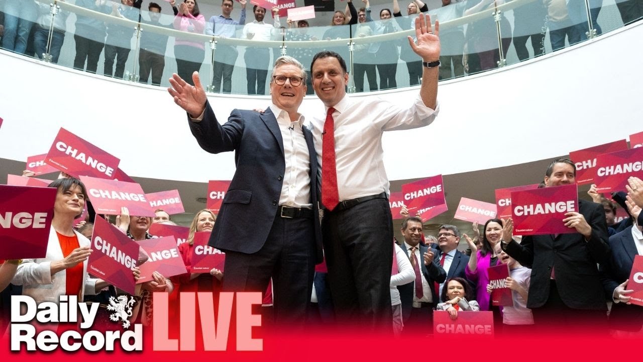 Live: Keir Starmer launches six steps to change Scotland - YouTube