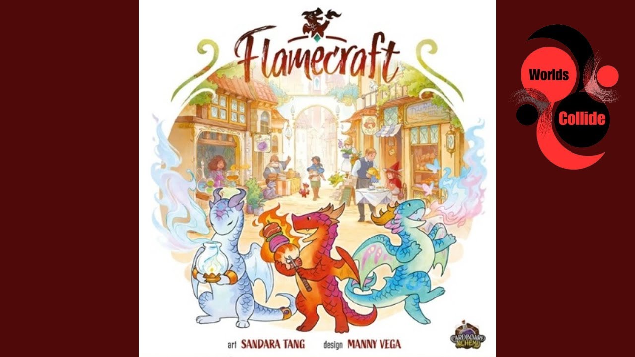 Flamecraft | Super Cute Dragon Artisan Management Board Game - YouTube