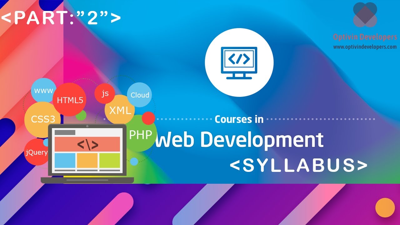 Web Development Course Syllabus Optivin Developers Tutorials - YouTube