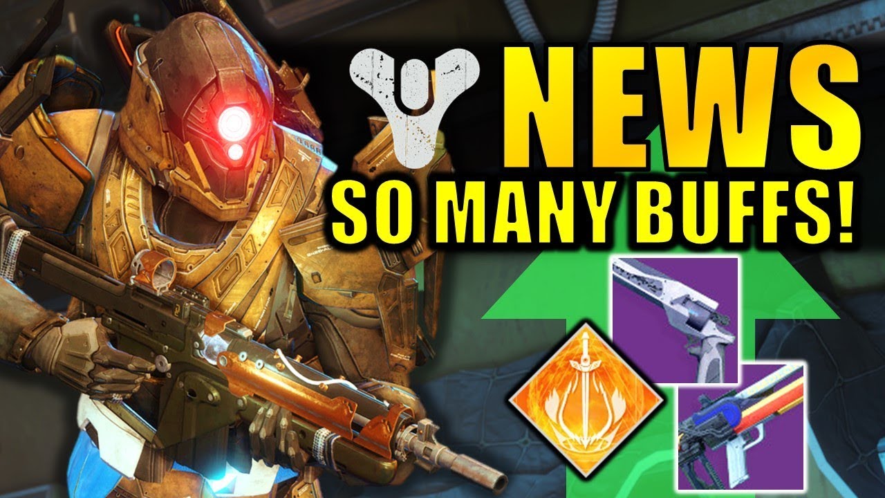 Destiny 2 News: SO MANY BUFFS! HUNTER NERF! | March Sandbox Update ...
