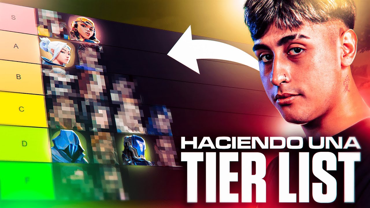TIERLIST VALORANT CON DAVID | 9ZTEAM - YouTube