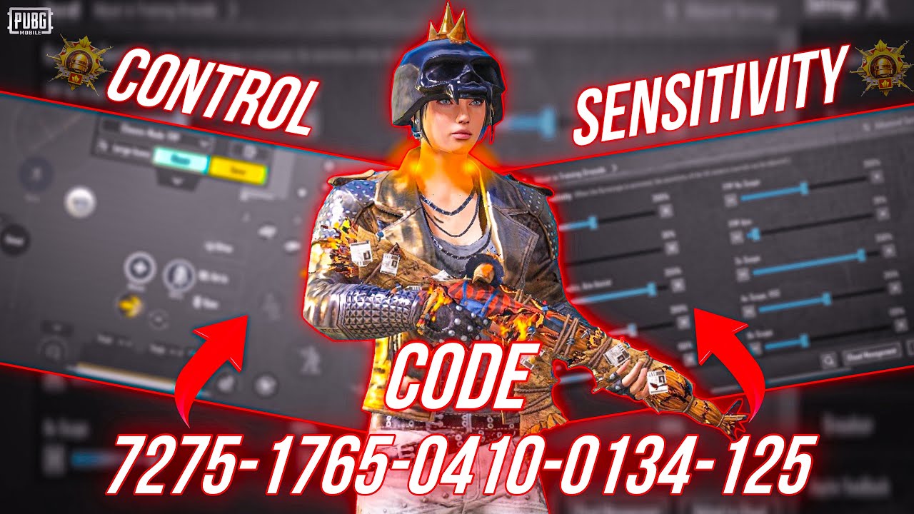 NEW UPDATE 2.9.0 !! BEST SENSITIVITY CODE + CONTROL SETTINGS PUBG ...