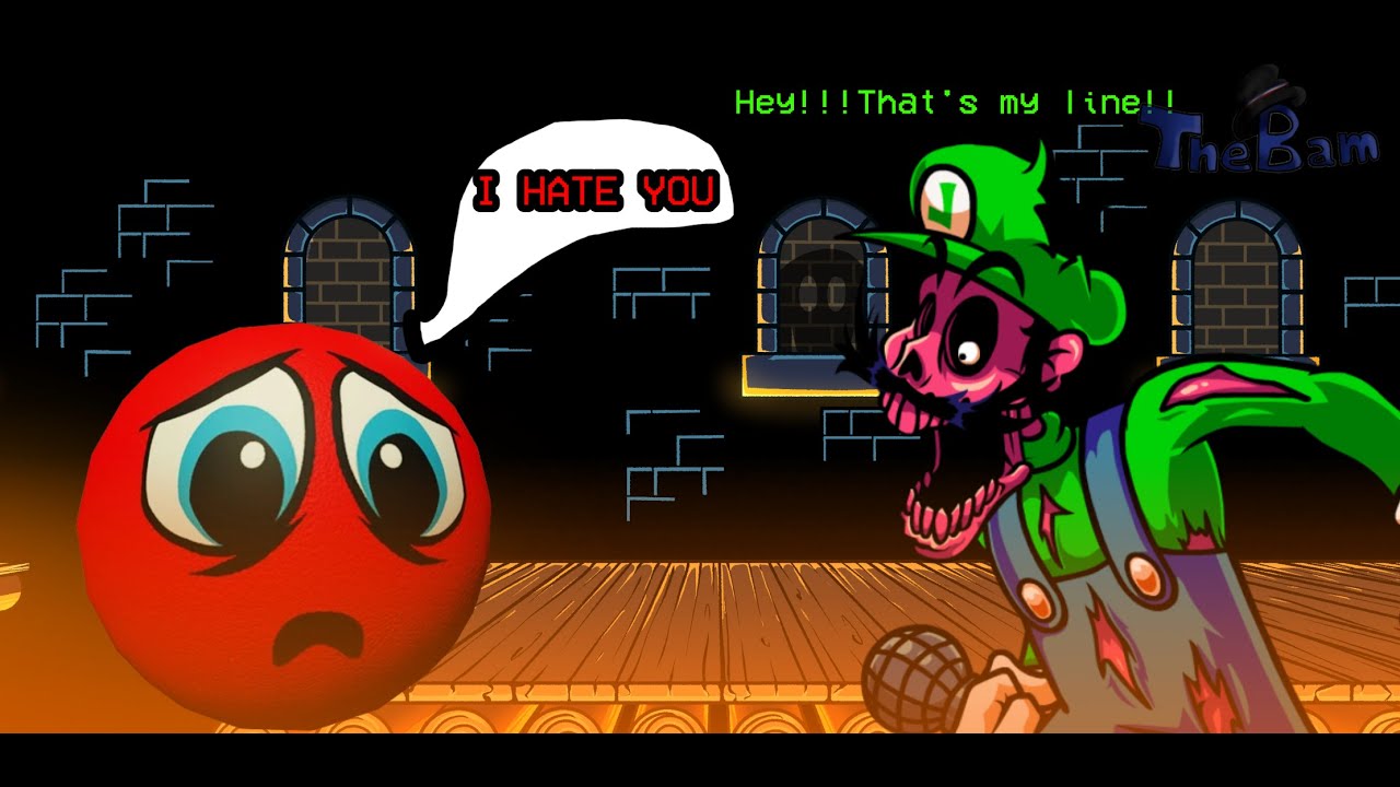 I Hate You V2 But Its the Red Teddy Ball from Regretevator (Joke Cover ...