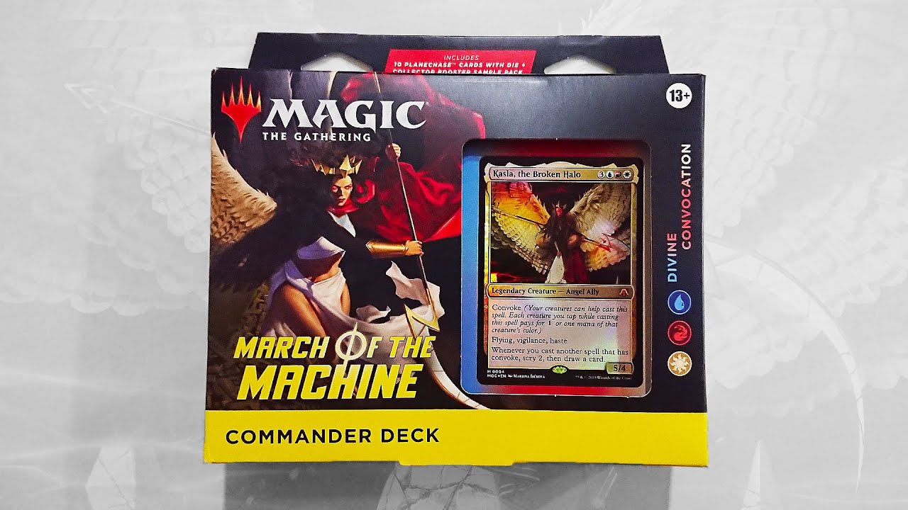 MTG March of the Machine Commander: Divine Convocation - Распаковка ...