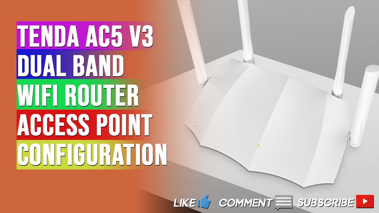 Access Point Mode Configuration para sa TENDA AC5 V3 - YouTube