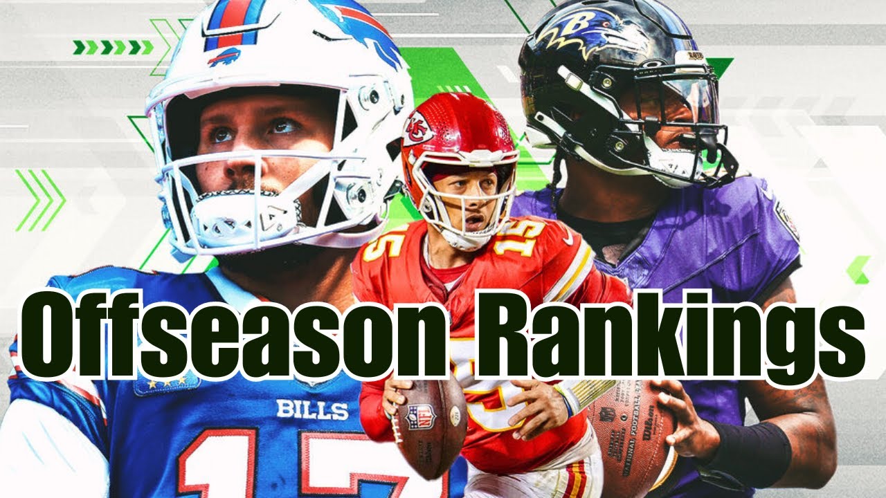 NFL Off-Season Rankings Explained | Take Command - YouTube
