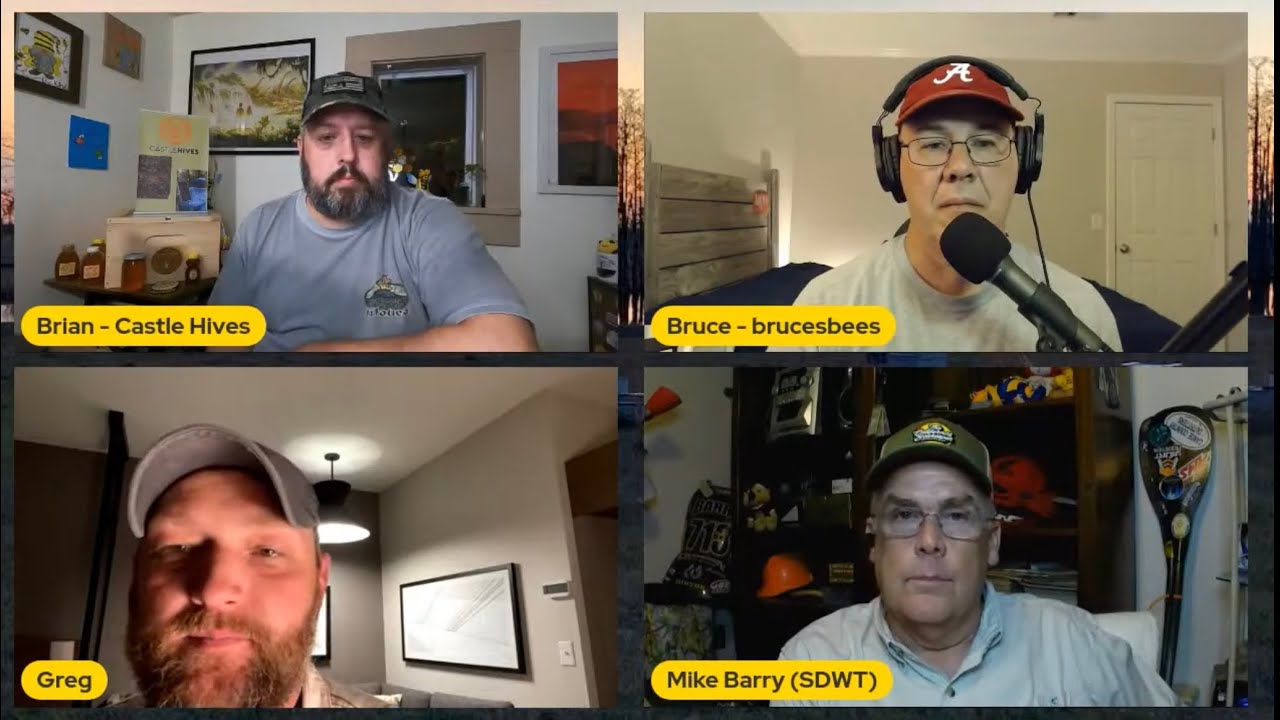 STREAM TEAM Beekeeping Chat with Brian, Greg, Mike and Grayson | Let's ...