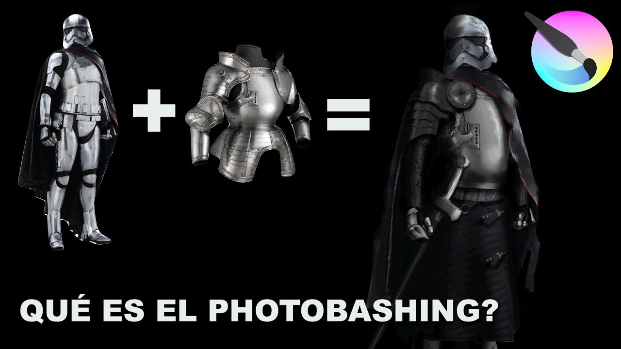 Qué es el photobashing?🤔 KRITA puede con ello?🤔 - YouTube