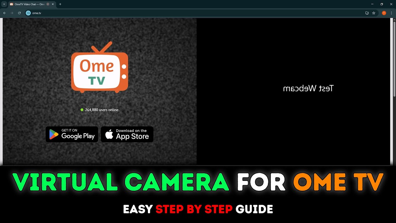 How to Use Virtual Camera on OmeTV (Better Than OBS!) - YouTube