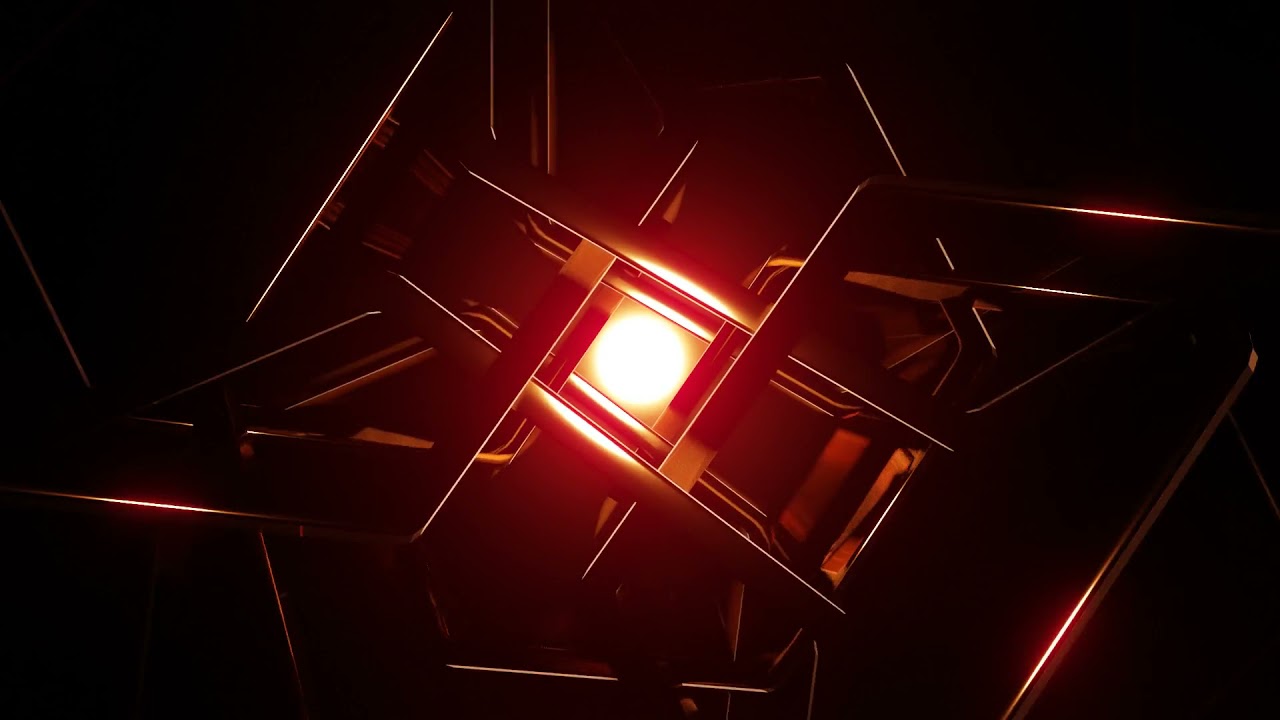 Video Loop HD - Free VJ Loops Download - Orange Red Geometric - YouTube