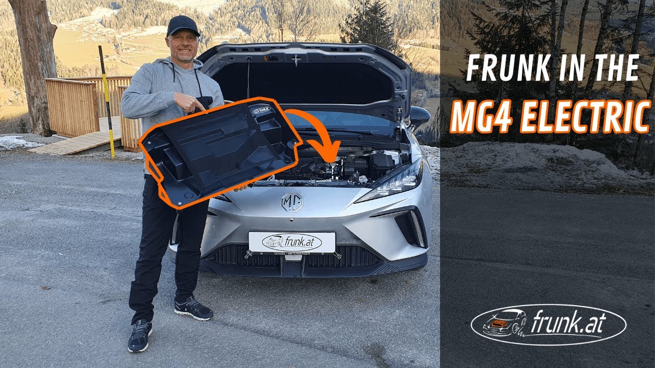 MG4 Electric Front Trunk (Frunk) product presentation | from the ...