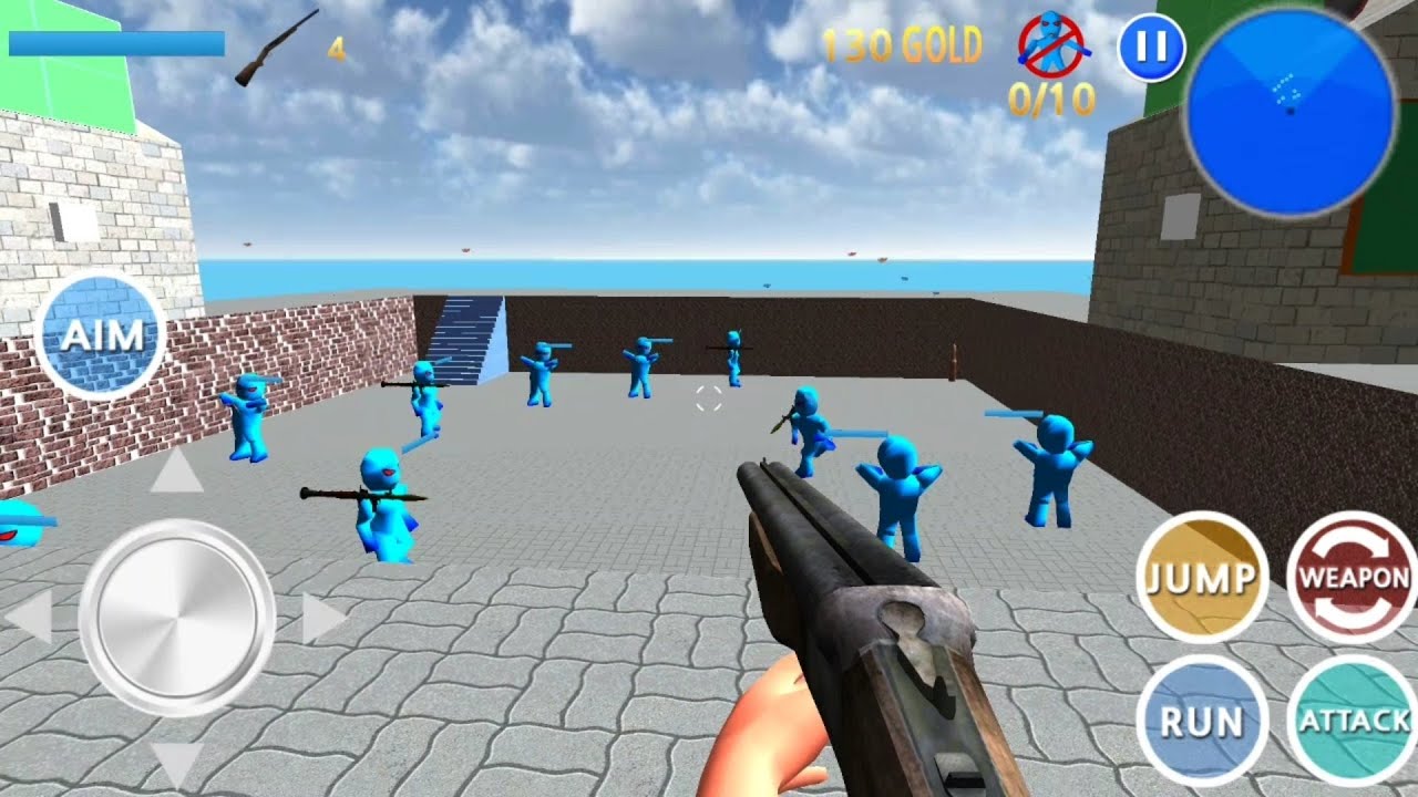 Finding Blue (ENG) Level 8 Mission 5 Shooting Game - YouTube