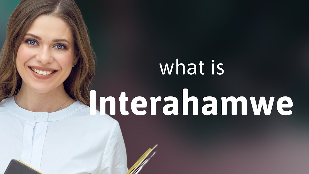 Interahamwe | what is INTERAHAMWE definition - YouTube