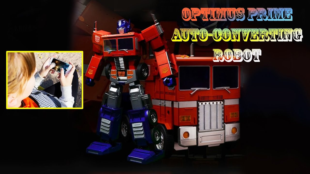 Robosen Hasbro Optimus Prime Robot & Truck Mode. A voice activated ...