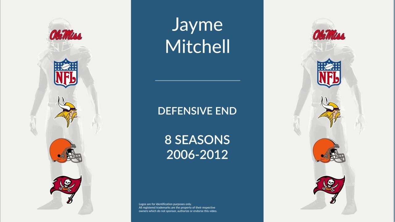 Jayme Mitchell: Football Defensive End - YouTube