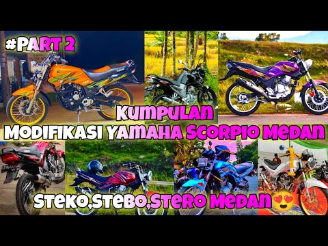 KUMPULAN MODIFIKASI SCORPIO Z 225 STEKO STEBO STERO STYLE MEDAN ...