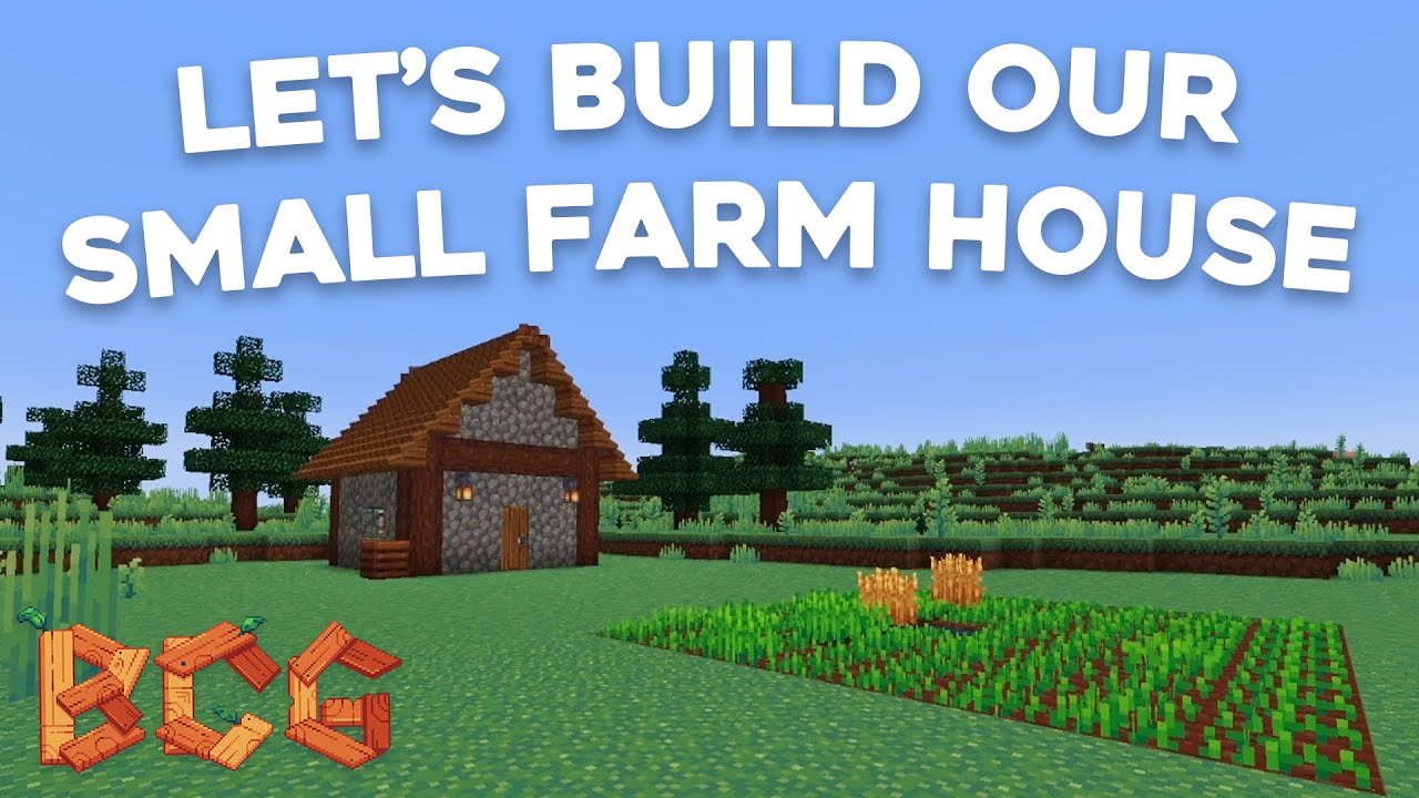 Building My Cozy Farmhouse & Visiting the Locals! - Minecraft BCG ...